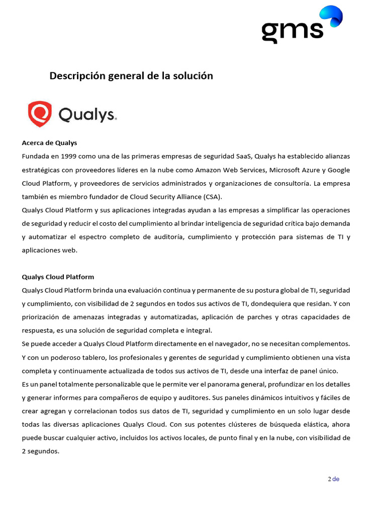 QUALYS | PDF