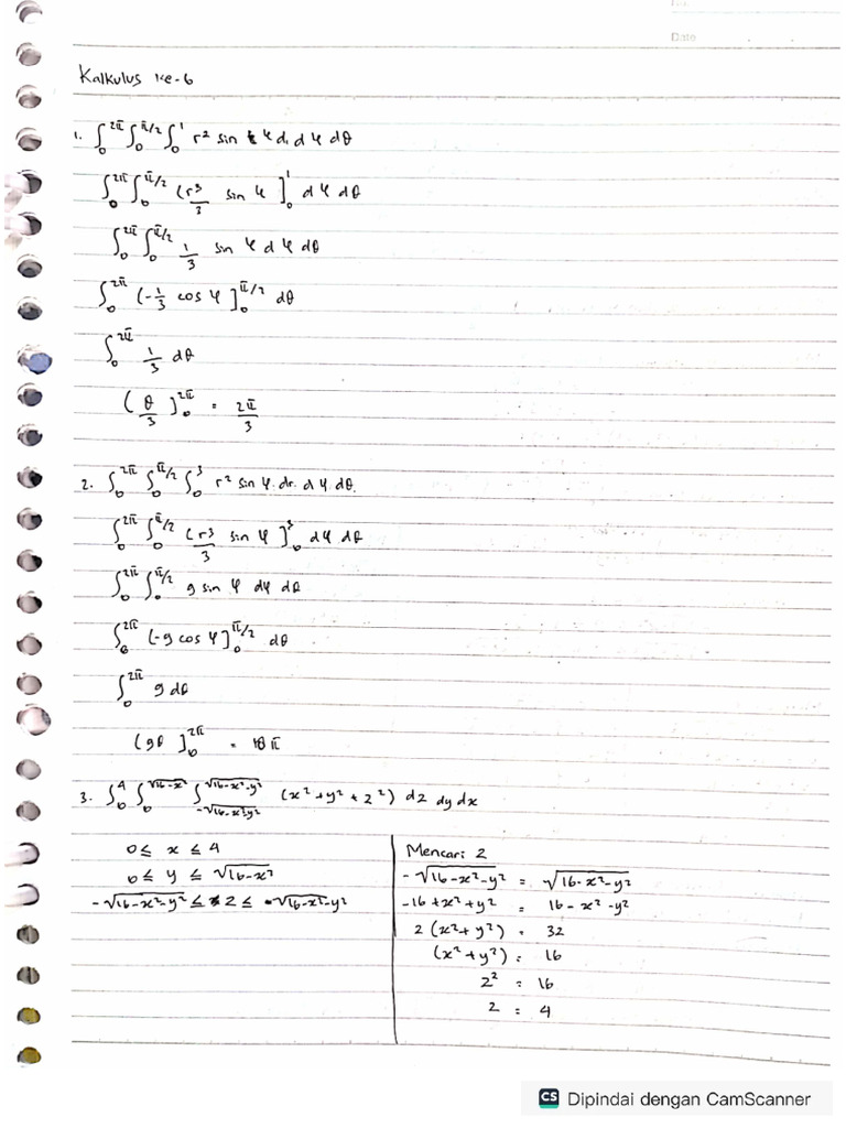 Kalkulus 6 | PDF