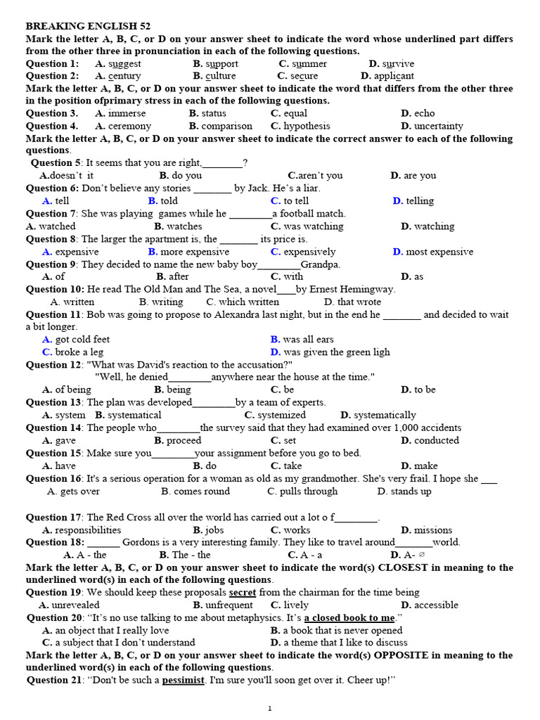 Breaking English 522020 31 | PDF | Middle Earth | J. R. R. Tolkien