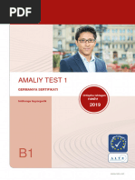 DTZ b1 Prüfung Modelltest PDF | PDF