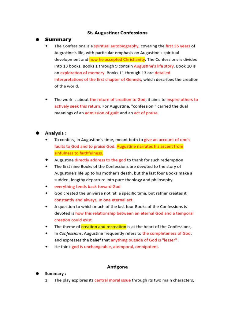 Confession | Download Free PDF | Confessions (Augustine)