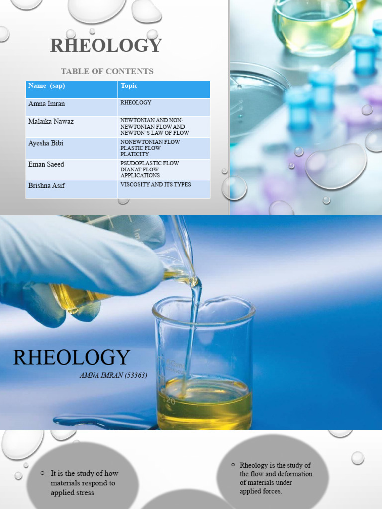 PP_ppt_send_sem_Rheology | PDF
