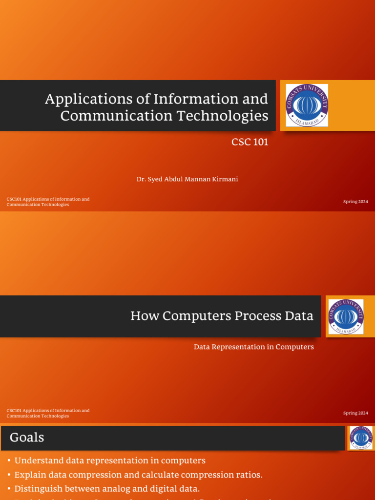 03 - Unit 01 - Part 3a - v2 | PDF | Byte | Numbers