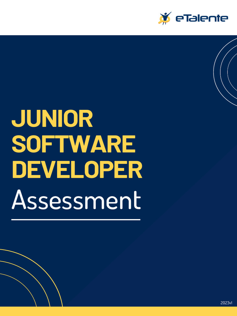 1705663732189-1692736038117-Junior Java Developer Assessment v1 | PDF ...