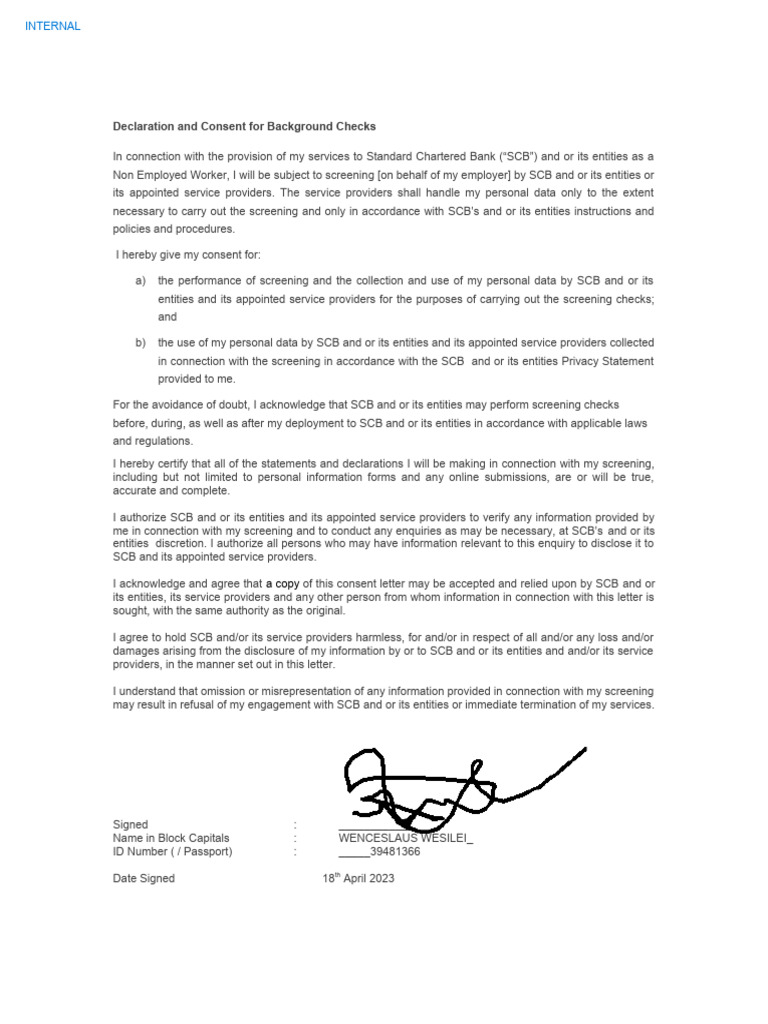 Contract 002 | PDF | Consent | Private Law