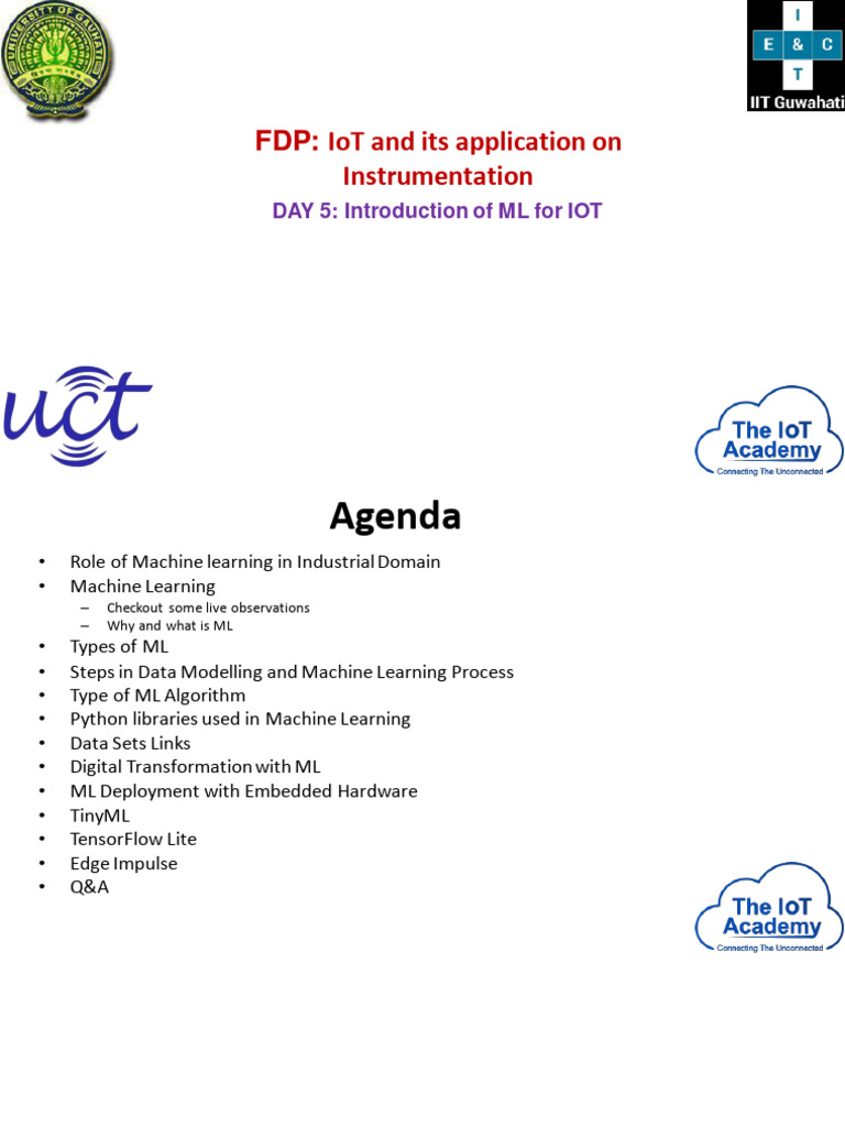 Day5_FDP_IoT_Part1 | PDF | Machine Learning | Graphics Processing Unit