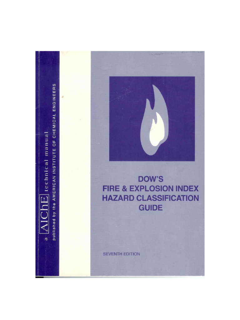 Dows Fire and Explosion Index Hazard Classification Guide | PDF