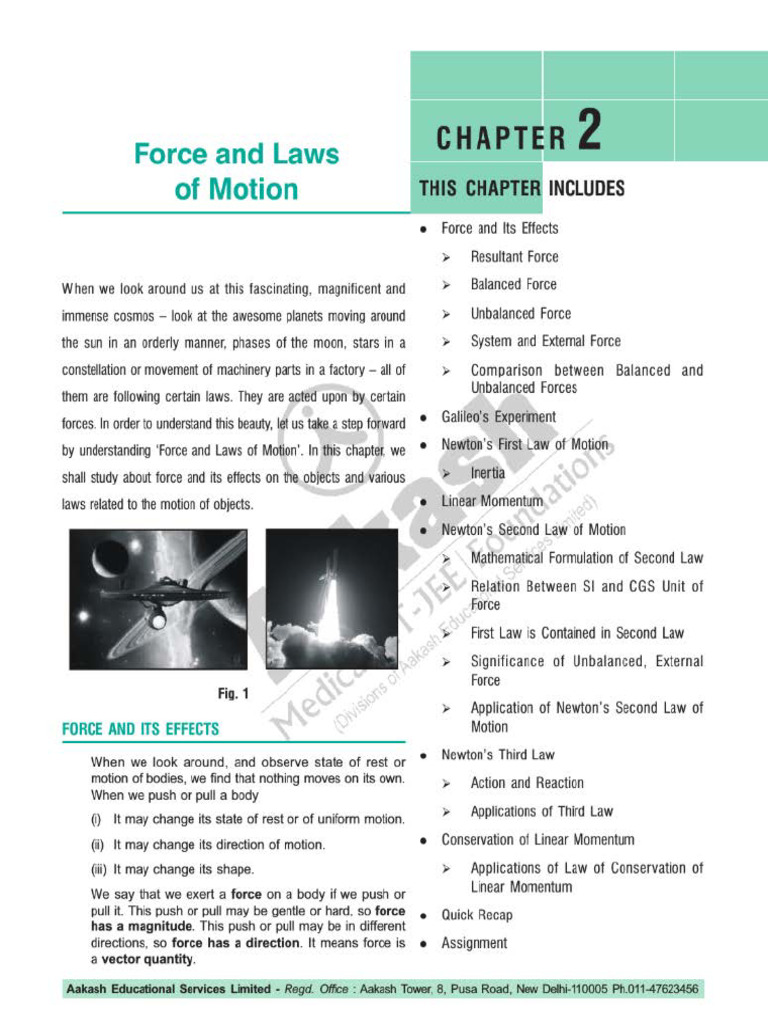 Ch-2 Force | PDF