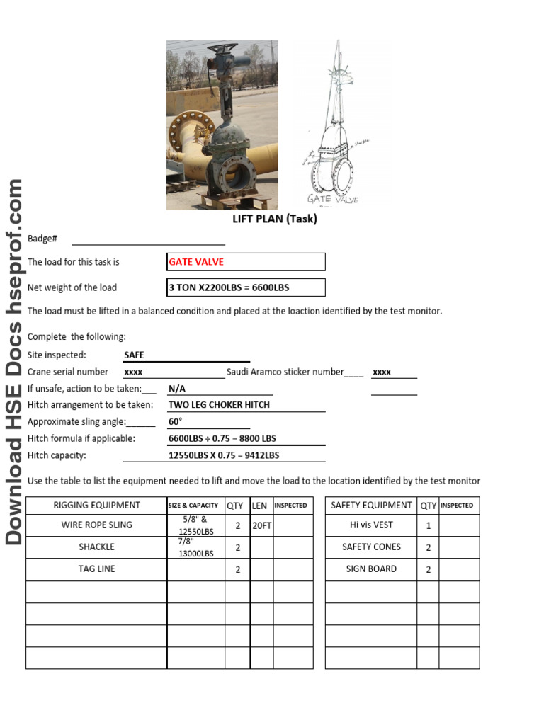 Saudi Rigging Study Guide | PDF