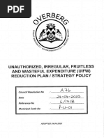 Irregular Expenditure Framework 2024 | PDF | Accounting | Regulatory ...