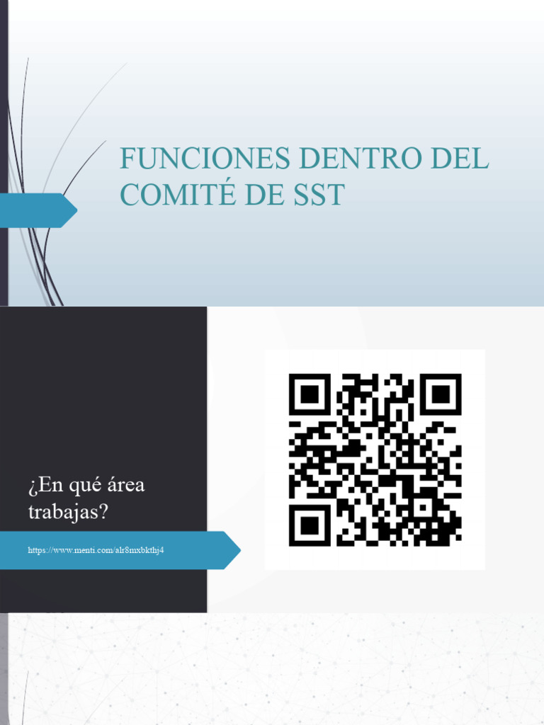 Funciones Dentro Del Comité de Sst | PDF
