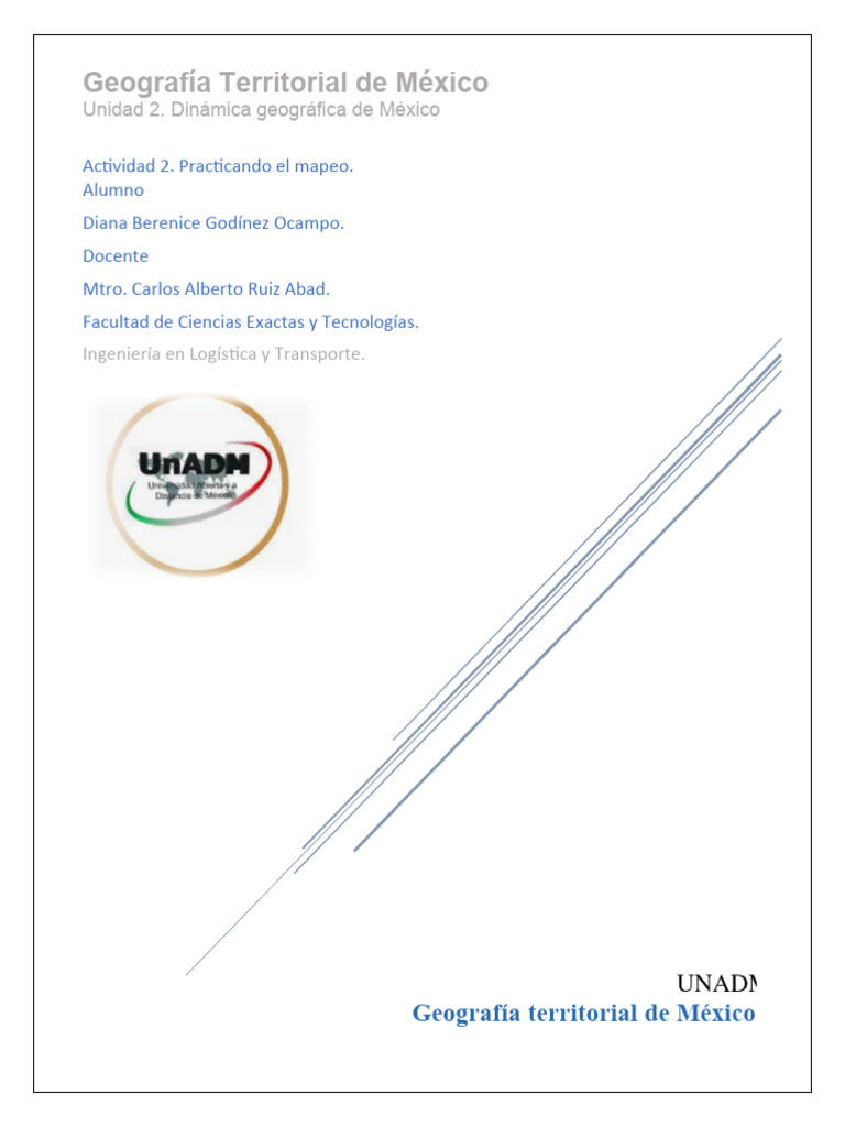 LGTM A2 U2 Digo | PDF | México | Cartografía