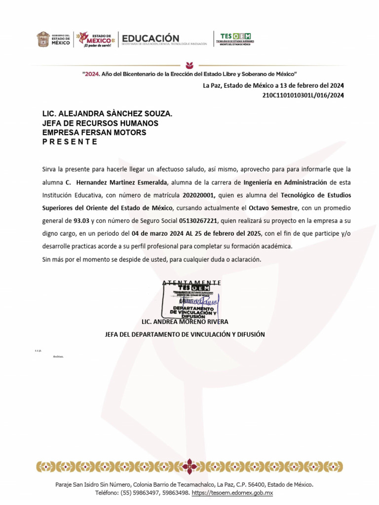 Cartas - 2024 1 5 | PDF