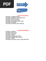 Class Iv Dav Boys Maths PT1 QP | PDF | Numbers | Mathematical Notation