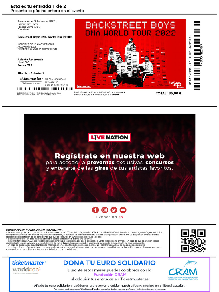 Backstreet Boys: DNA World Tour | PDF