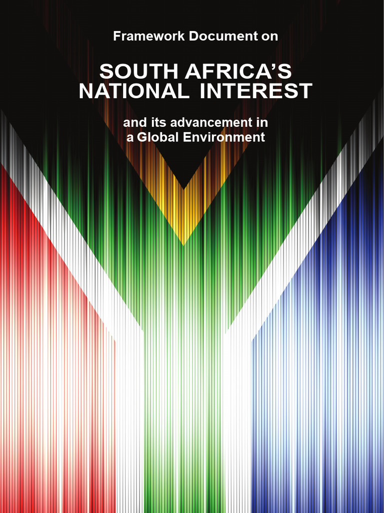 South Africa's National Interest Framework | PDF | Apartheid | Pan ...