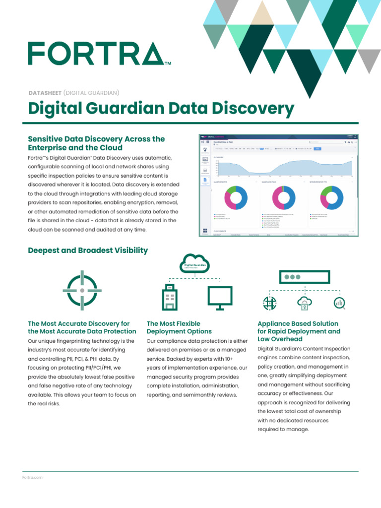 Fta DG Digital Guardian Data Discovery Ds | PDF | Cloud Computing ...