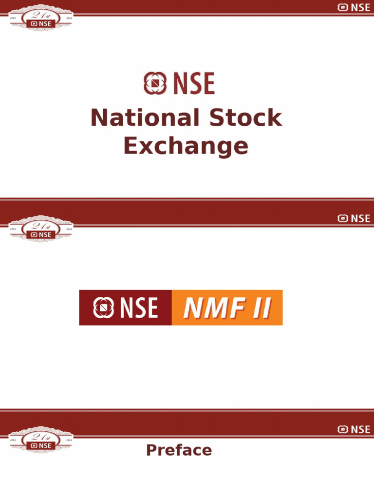 Nse NMF II Platform | Download Free PDF | Cheque | Investment Management
