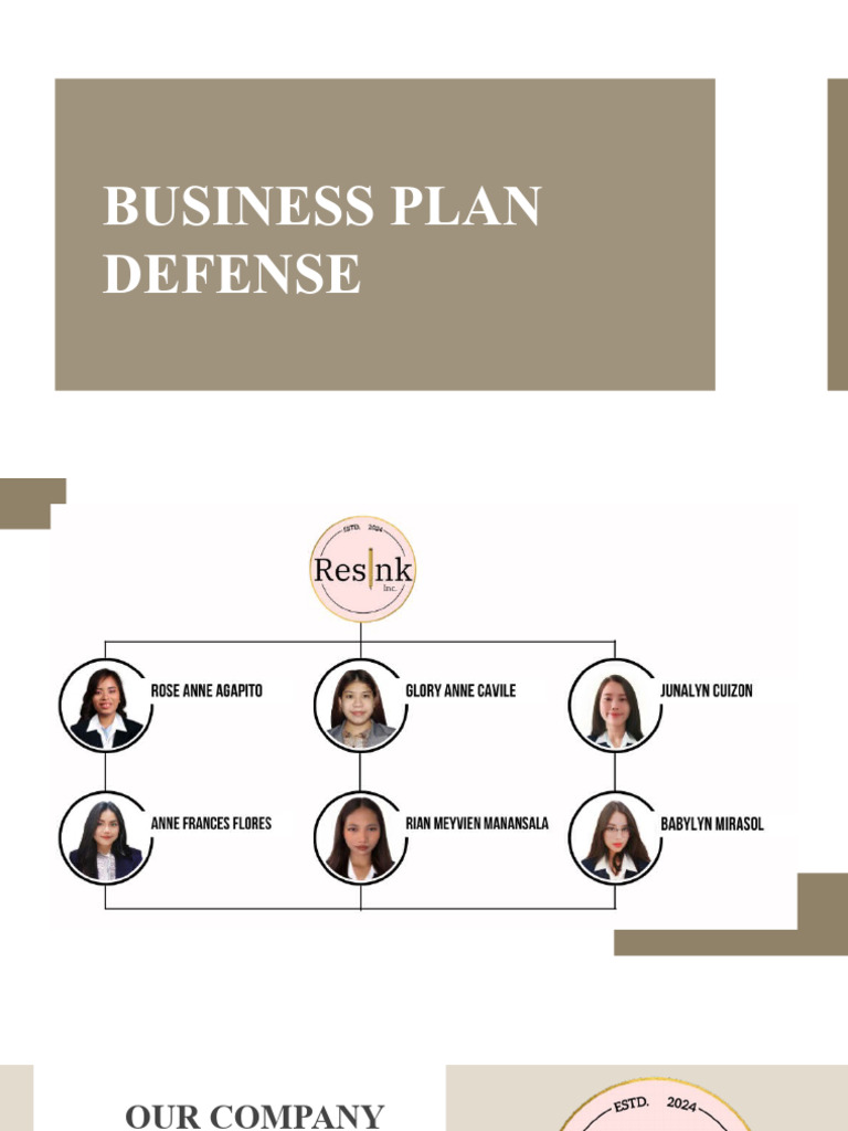 Mock Defense PPT Resink | PDF