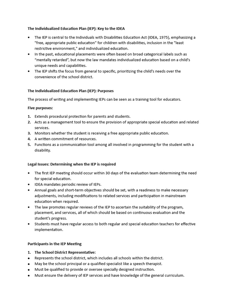 Mod 3 Gifted Notes | PDF | Individualized Education Program | Special ...