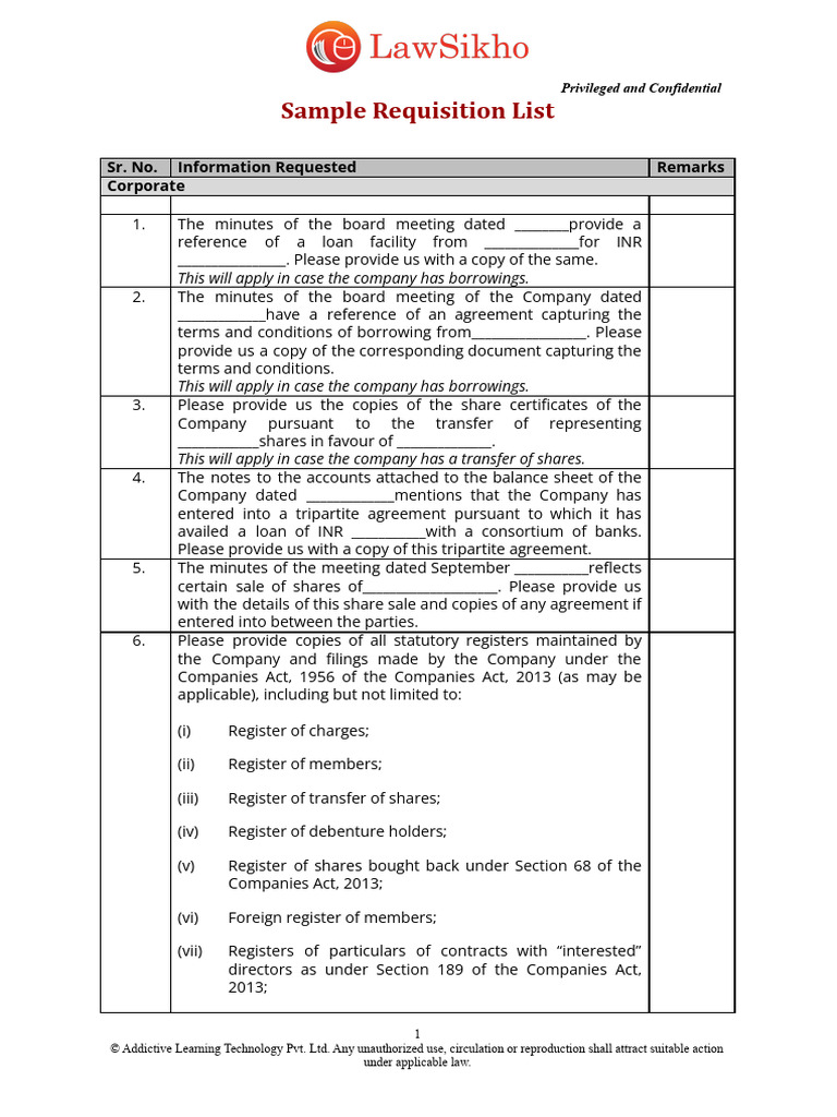 Template Requisition List 1639647869 | PDF | Financial Statement | Lease