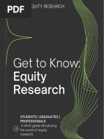 Equity Research Report - Example, Content, Types | PDF | Securities ...