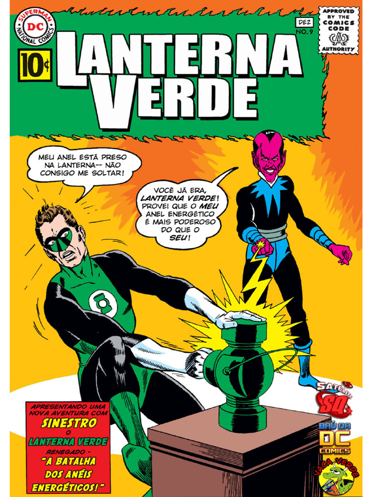 Lanterna Verde v2 #09 (1961) (Bau-SQ-VacaVerde) | PDF