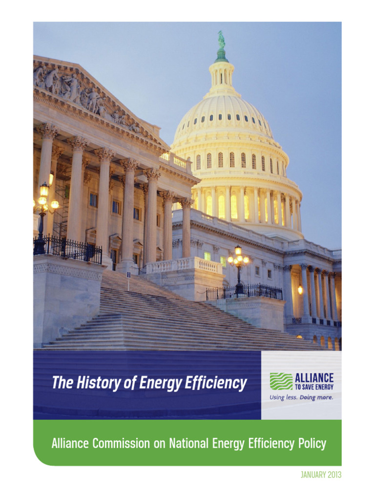 The History of Energy Efficiency | PDF | Efficient Energy Use | Fuel ...
