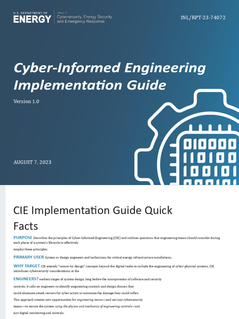 Inl/rpt 23 74072 | PDF | Computer Security | Security