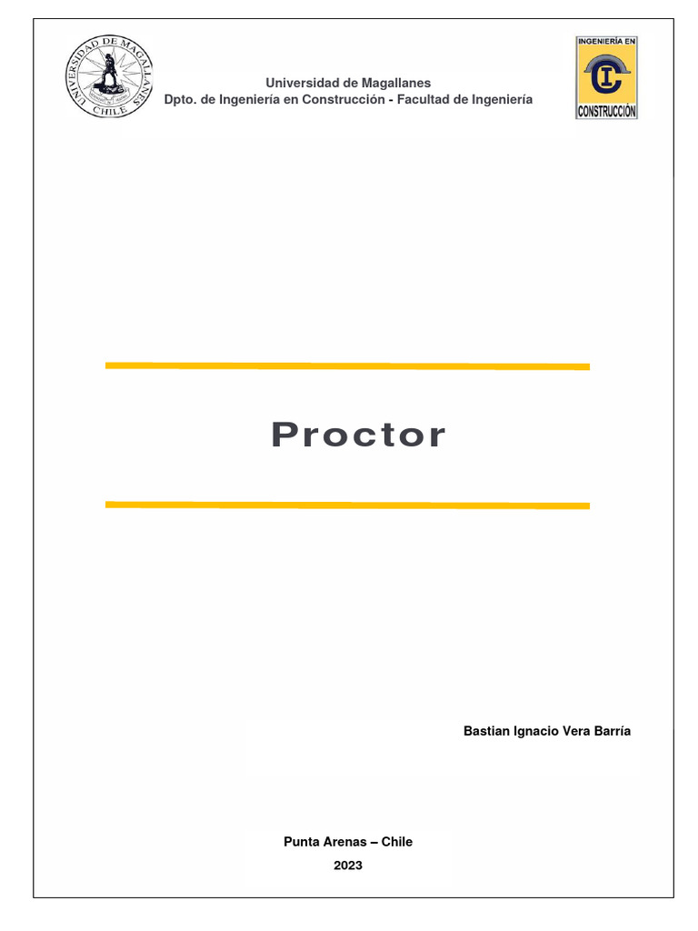 Ensayo Proctor | PDF | Ingeniería