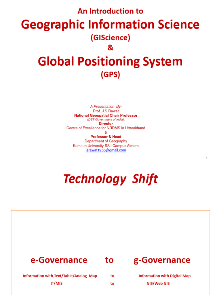 GIScience and GPS in Uttarakhand | PDF