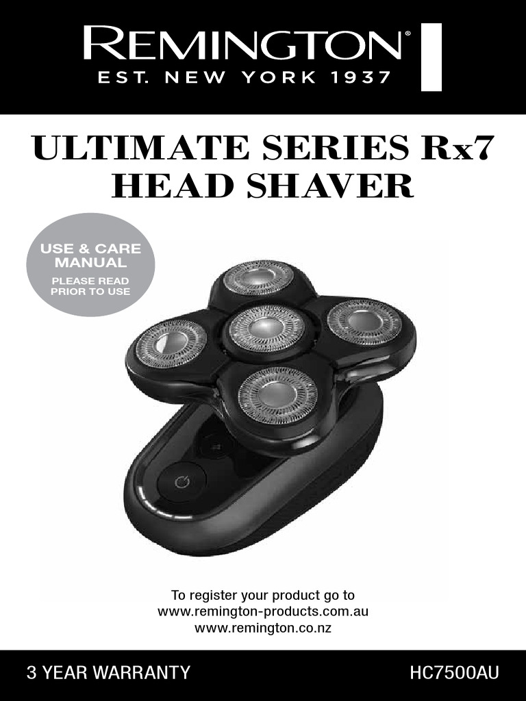 Hc7500au Ifu Fa 270522 LR | PDF | Shaving | Ac Power Plugs And Sockets