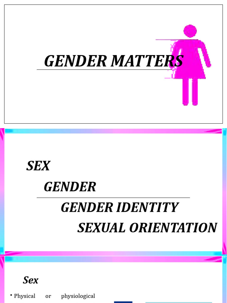 Gender Matters | PDF | LGBTQIA+ Studies | Lgbt