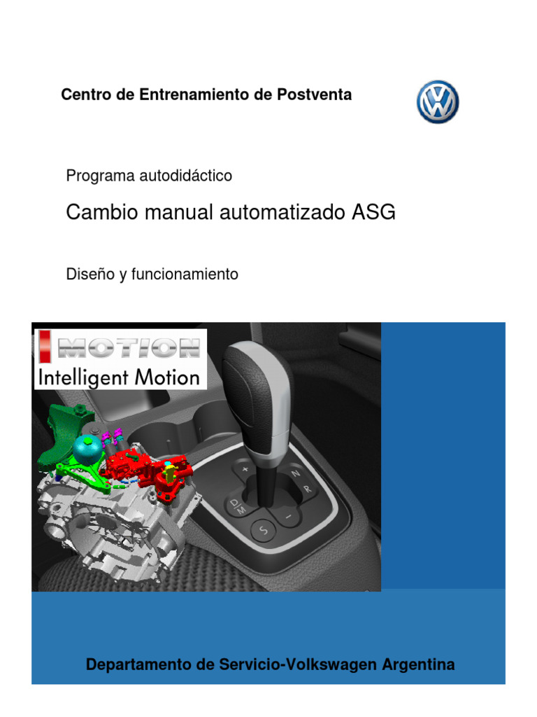 Transmisión ASG: Diseño y Funcionamiento | PDF | Embrague | Solenoide