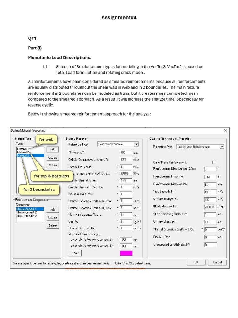 Vector2 Analyze of Shearwall | PDF | Fracture | Strength Of Materials