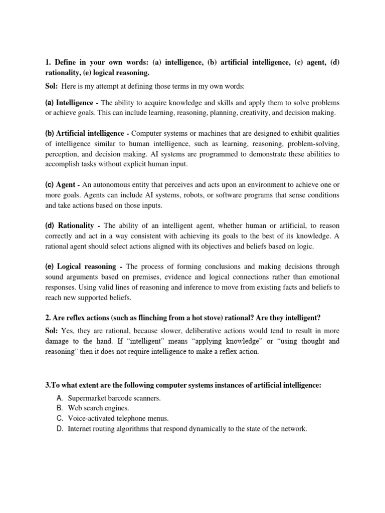 Defining AI Concepts and Applications | PDF