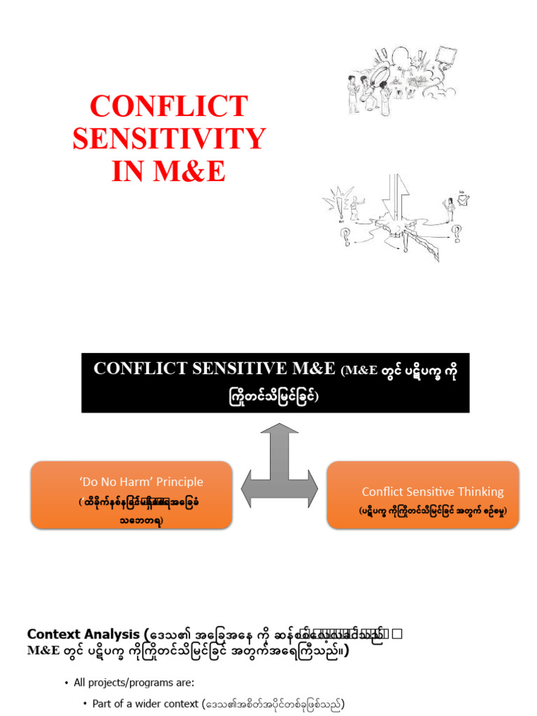 Conflict Sensitivity in M&E | PDF