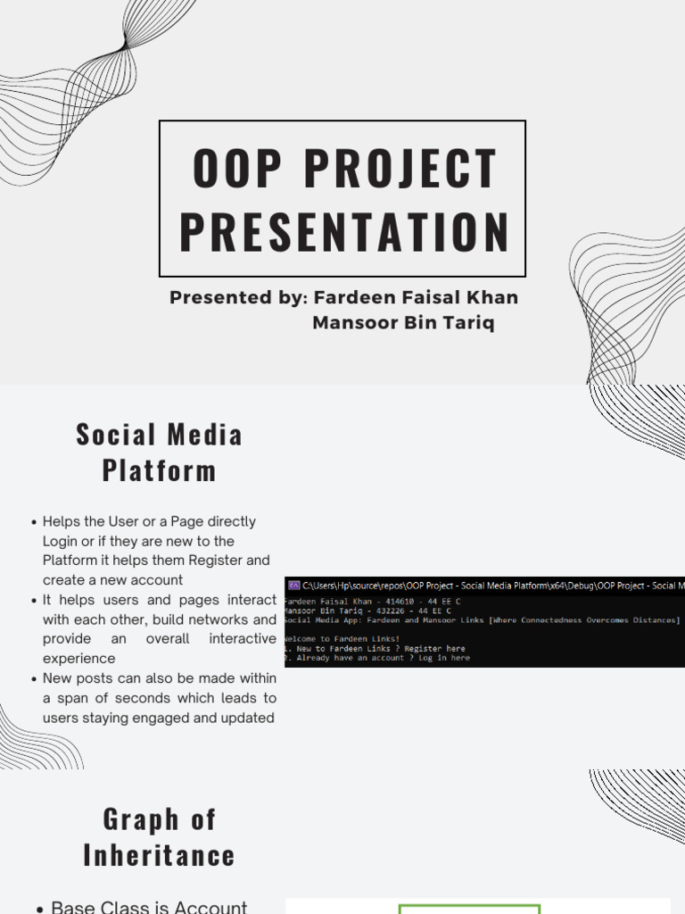 OOP Project Presentation | PDF OOP Project Presentation | PDF