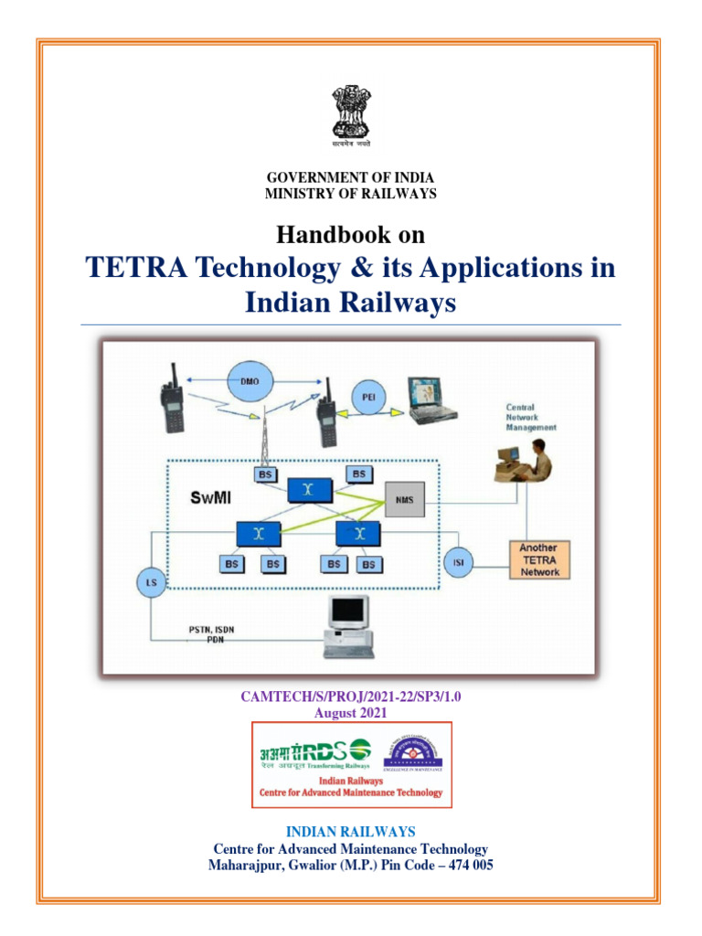 Handbook on TETRA Technology & its Applications | PDF | Channel Access Method | Computer Network