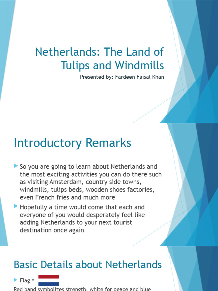 As a Tourism Guide on Netherlands | PDF | Amsterdam | Netherlands