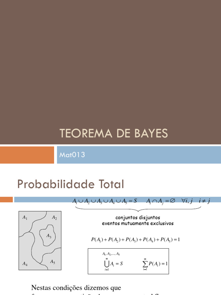 Aula de Bayes | PDF