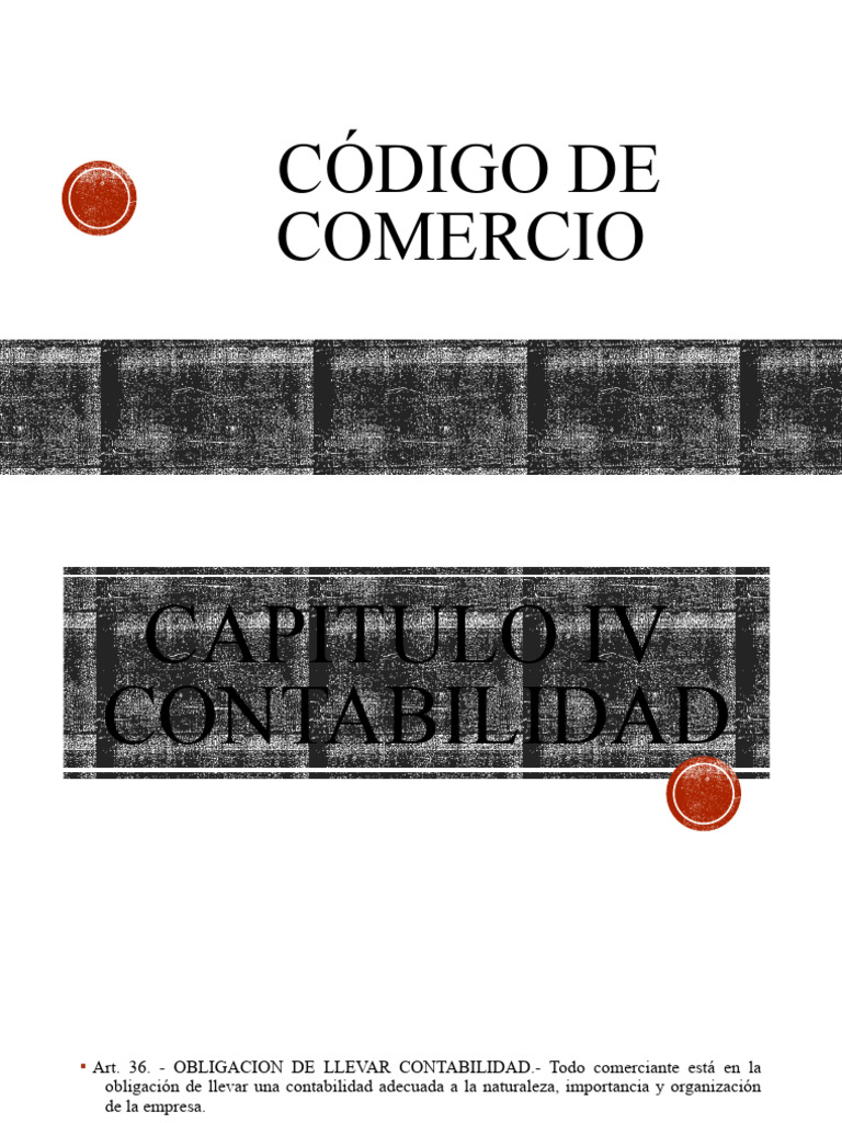 Código de Comercio Contabilidad | PDF | Contabilidad | Auditoría