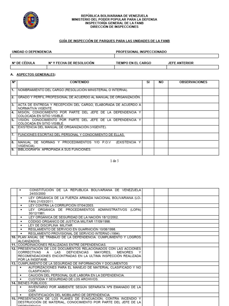 Guia de Parque Actualizada | PDF