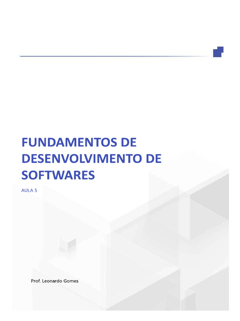 Aula 05 | PDF