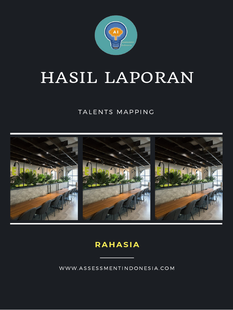 Contoh Hasil Laporan Assessment Talent Mapping-1 | PDF