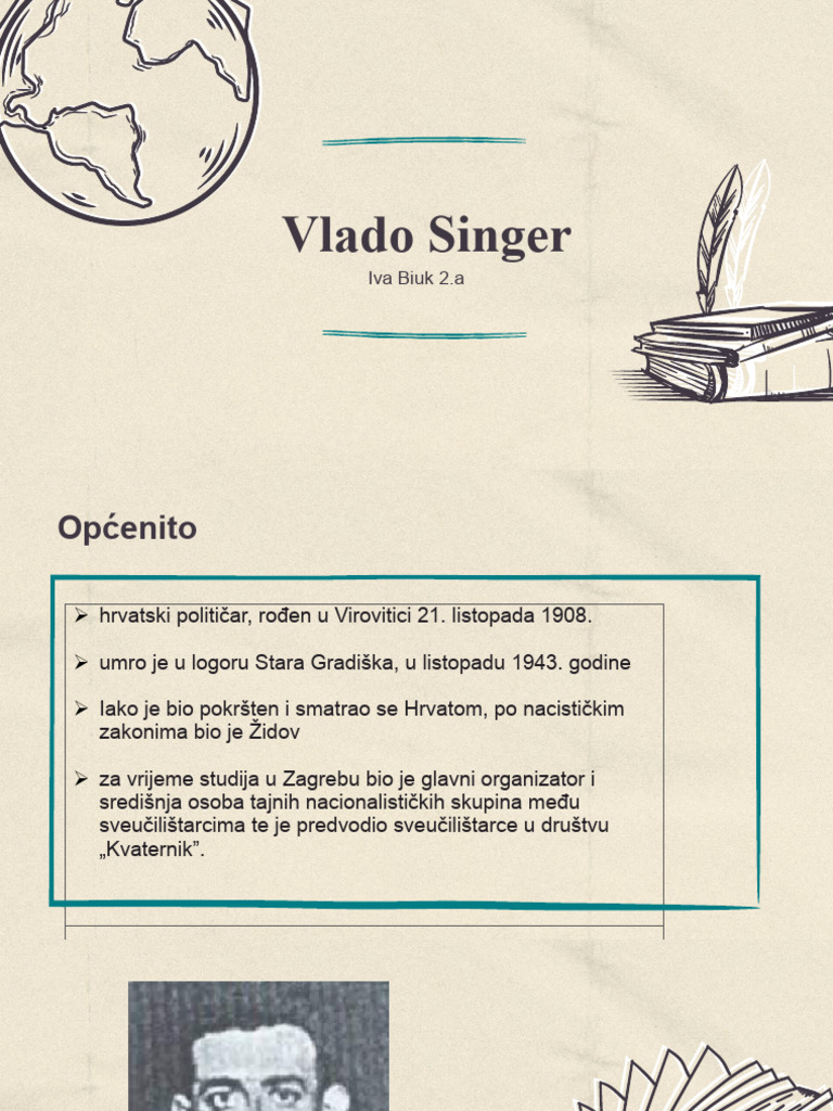 Vlado Singer - Iva Biuk | PDF