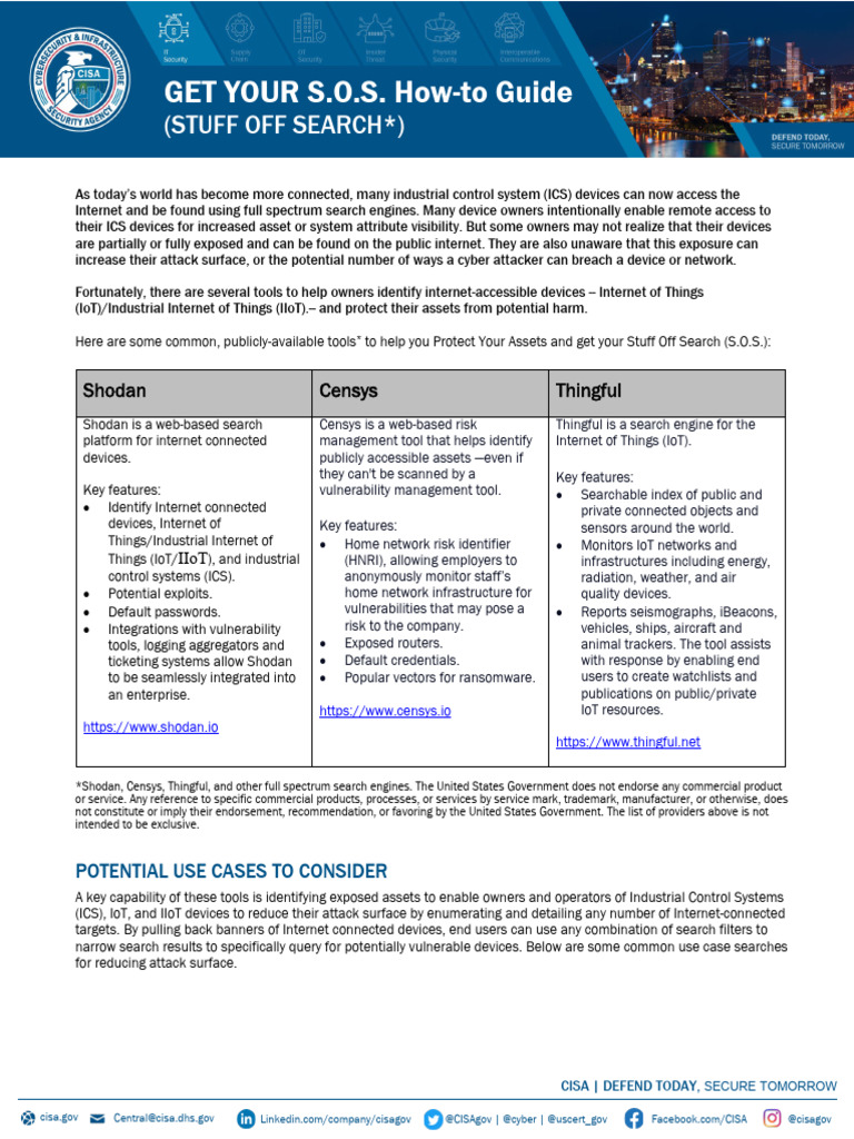 GET YOUR S.O.S. How-to Guide - (STUFF OFF SEARCH) | PDF | Internet Of ...