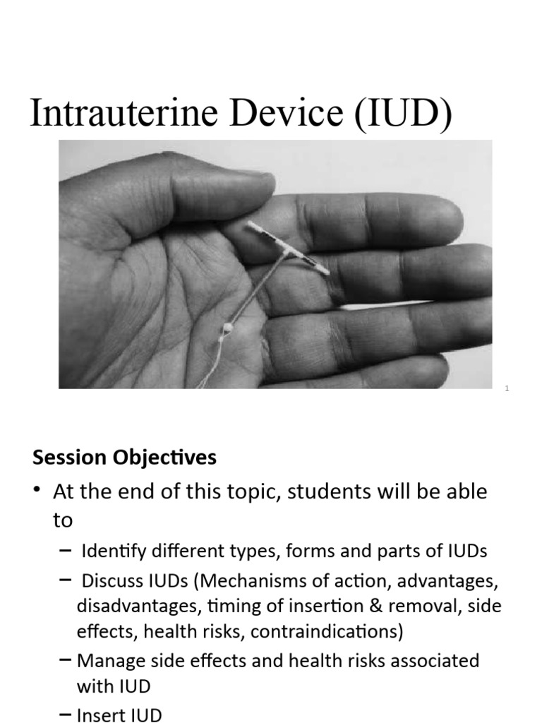 Intrauterine Device (IUD) | PDF | Childbirth | Human Reproduction