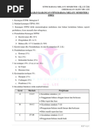 Bahasa Melayu Sem 2 (9102) - STPM 2023 (Skema) | PDF