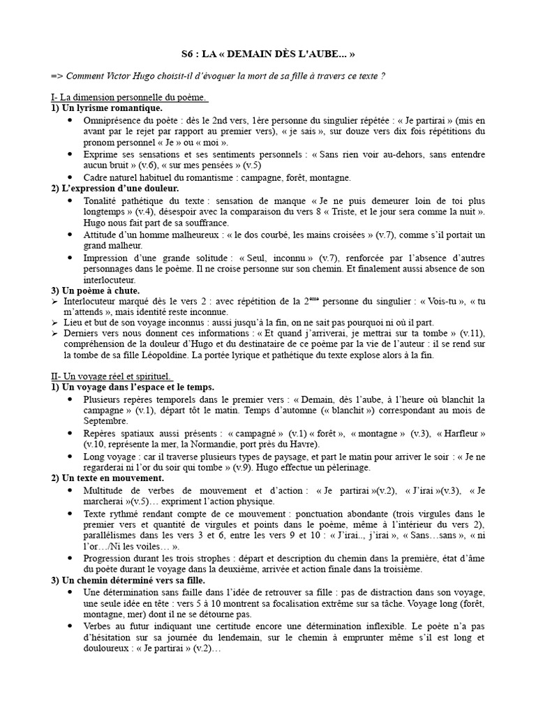 La Demain Des L Aube | PDF